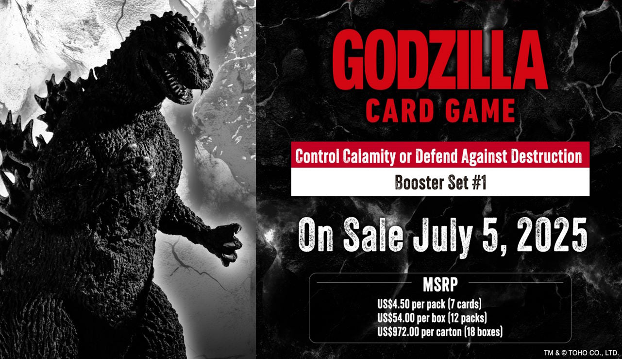 Godzilla Card Game Booster Case [12 boxes] – Potomac Distribution