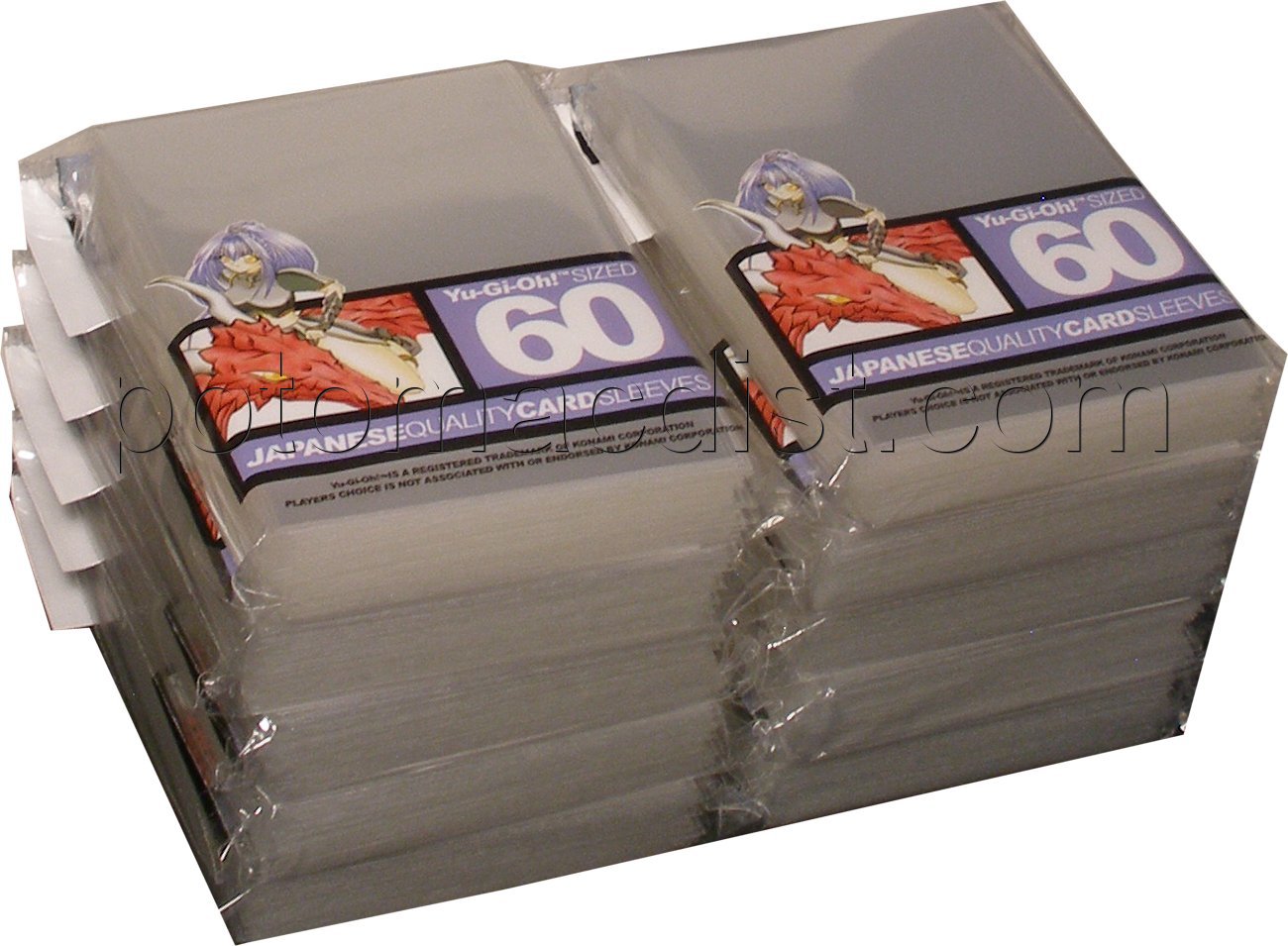 Player's Choice Japanese Size Sleeves - Clear [10 packs] – Potomac ...